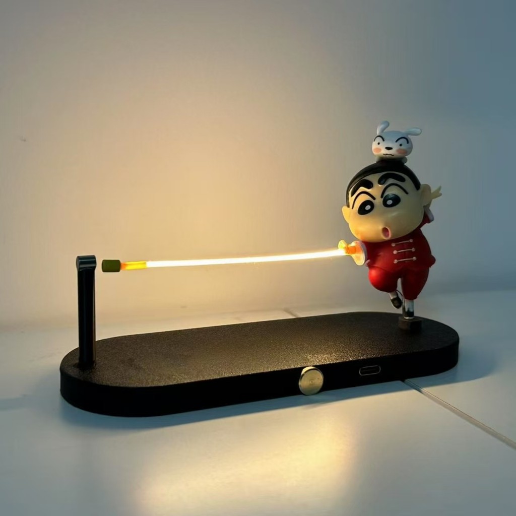 ไฟกลางคืนแบบคลื่นแสงไดนามิกของ Crayon Shin-chan ของตกแต่งลำโพงลอยน้ำ ...