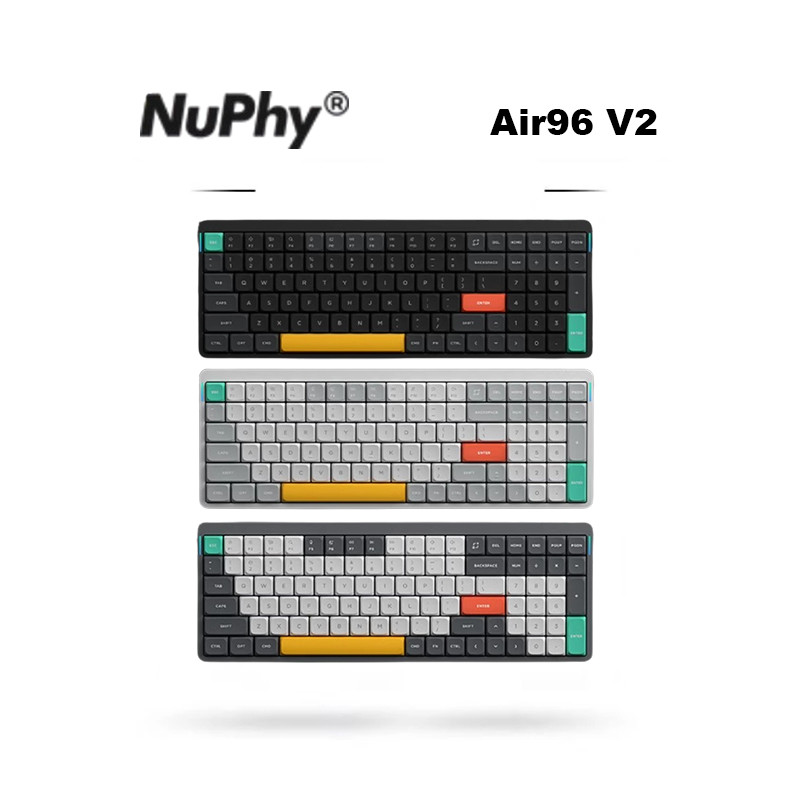 Nuphy Air96 V2 QMK/VIA คีย์บอร์ดไร้สาย | Shopee Thailand