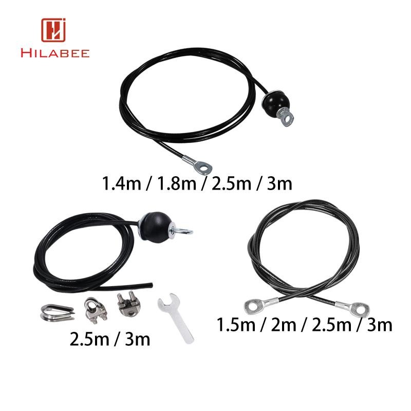 Hilabee DIY Pulley Cable Gym Replacement, Cable Fitness Pulley Heavy ...