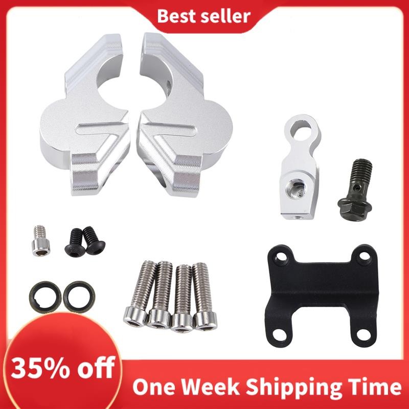 รถจักรยานยนต์handlebar Riserลากจับบาร์Clampขยายอะแดปเตอร์สําหรับYamaha ...