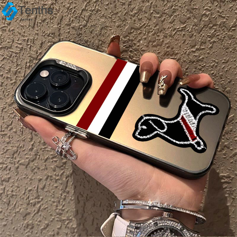 กรณีเงินสี For IPhone 8 7 Plus 16 11 1213 15 24 Pro Max X XR Xs Max ...