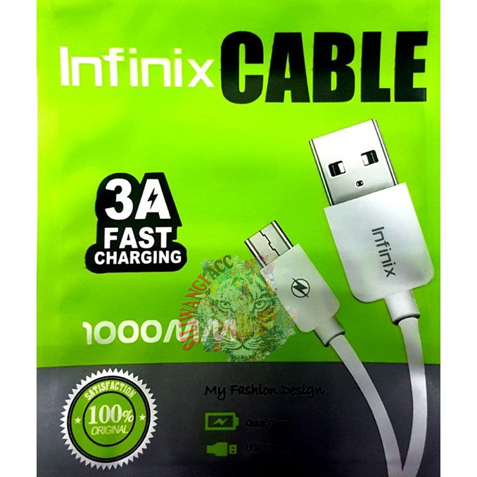 Infinix ของแท้ 100% สายชาร์จ Micro USB ชาร์จเร็ว | Shopee Thailand