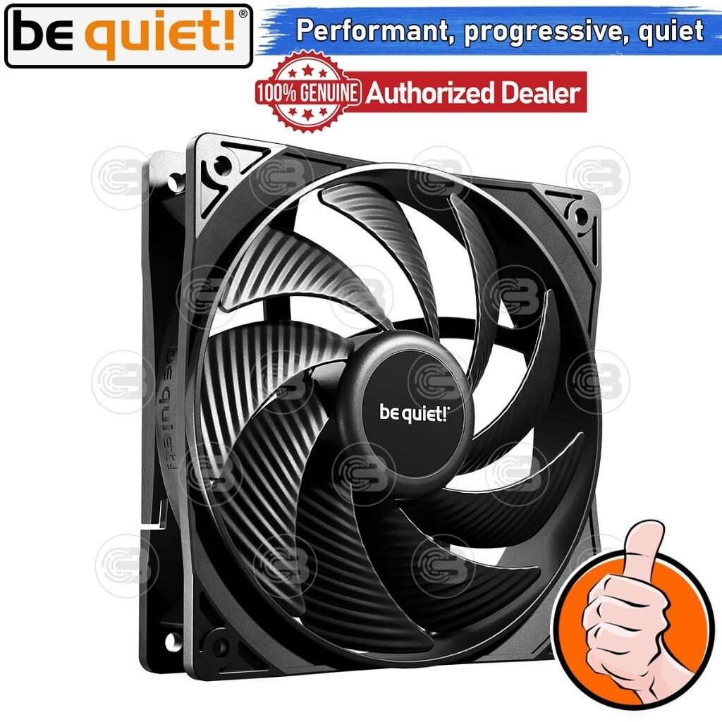 [CoolBlasterThai] Be Quiet Pure Wings 3 120 PWM high-speed PC Fan Case ...