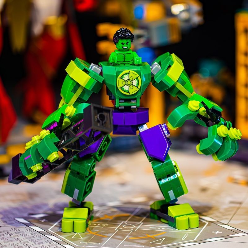 ใช ้ งานร ่ วมกับ Lego 76241 Avengers Marvel รุ ่ น Hulk Hulk ...