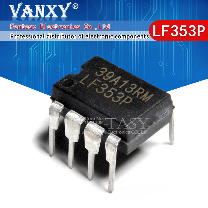 10pcs LF353P LF353N DIP-8 LF353 LF357N LF357 LF356N LF355N LF351N ...