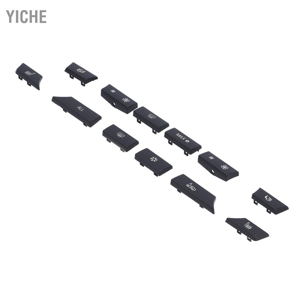 YiChe 12pcs A/C เครื่องทำความร้อนปุ่มหมวกสวิทช์ชุดซ่อม 61319313923 สำหรับ 5/6Series | Shopee ...
