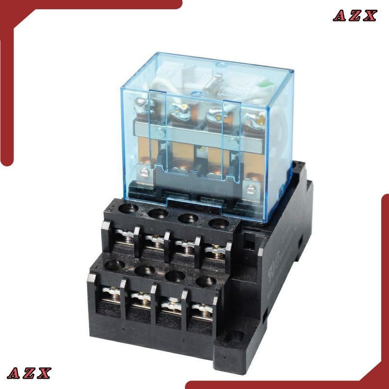 กดสั่งเลย! รีเลย์ Relay LY4 LY4N+แถมซ๊อคเก็ต 10A DC12-24-48V AC110-120V ...