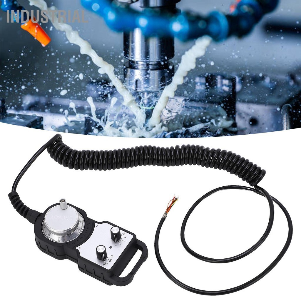 Industrial CNC Handwheel Controller 100PPR Universal 4 แกน 3 ระดับ ...