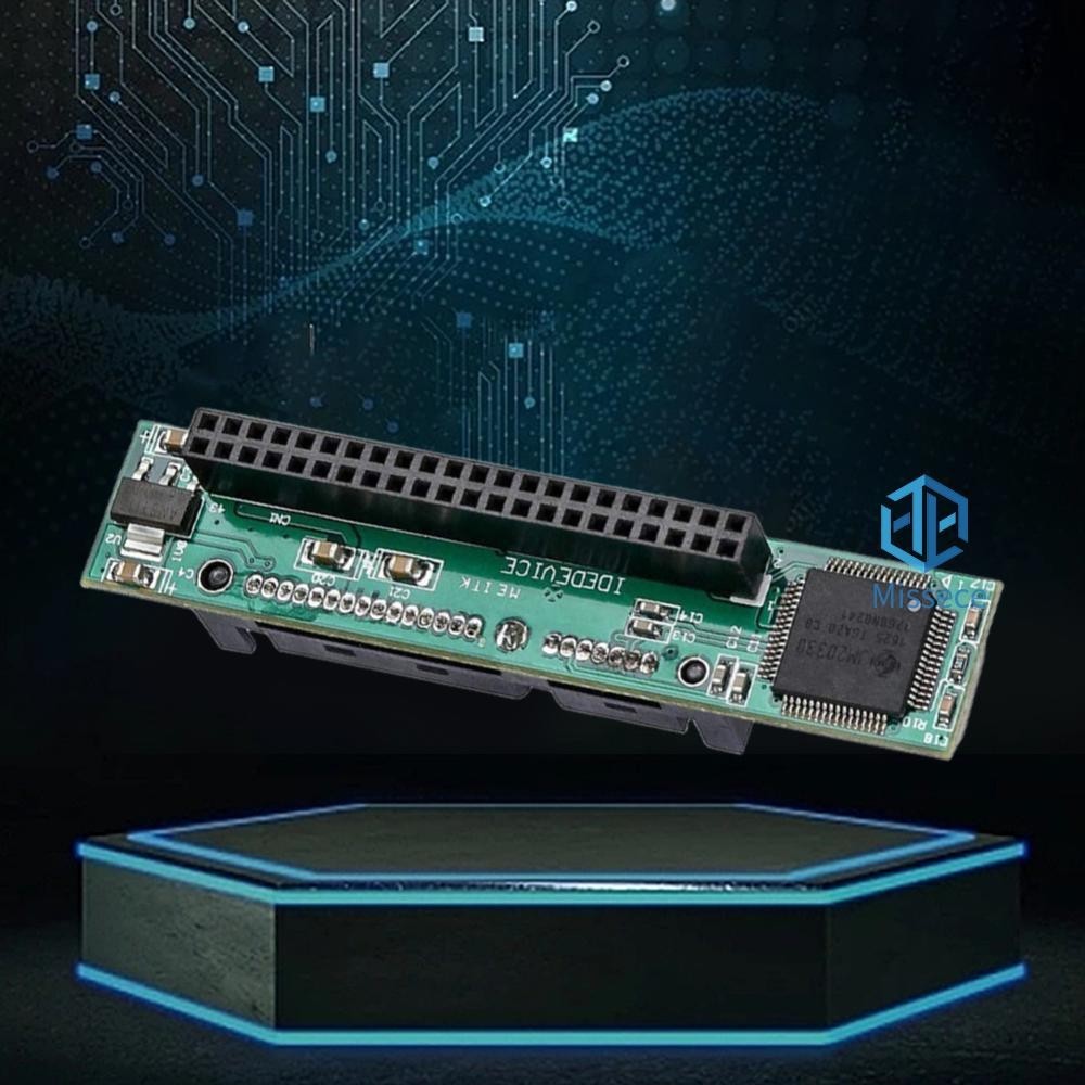 2.5in SATA to IDE SSD การ์ดอะแดปเตอร์ Mini 7 +15-Pin to 44-Pin Hard ...