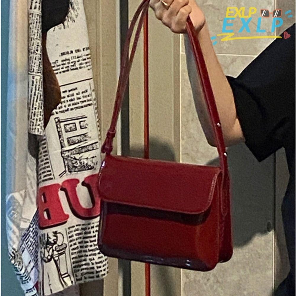 Exlp Square Purses, 2024 Trend Womens Bag กระเป๋าสะพายไหล่,บุคลิกภาพ ...