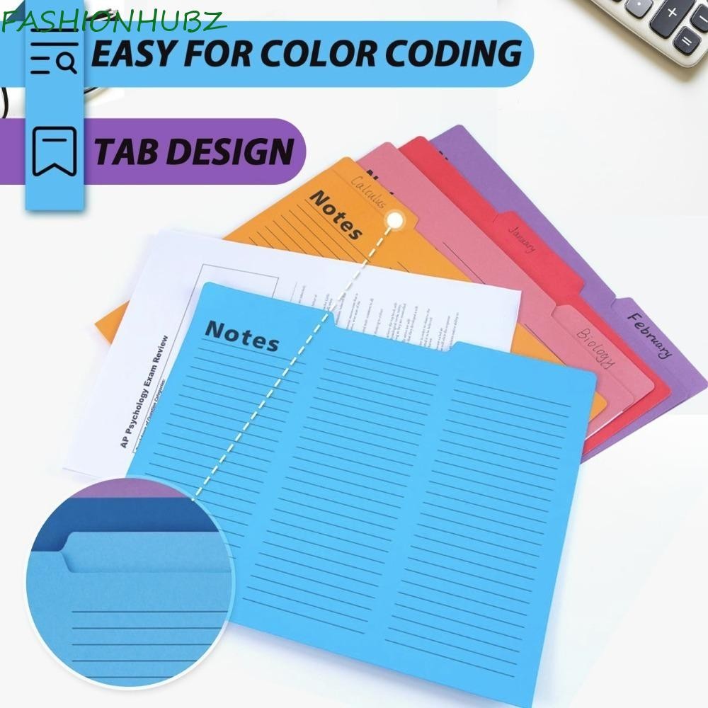 Fashionhubz Writable Manila Folder,ขนาดใหญ่ความจุ Desktop Storage ...