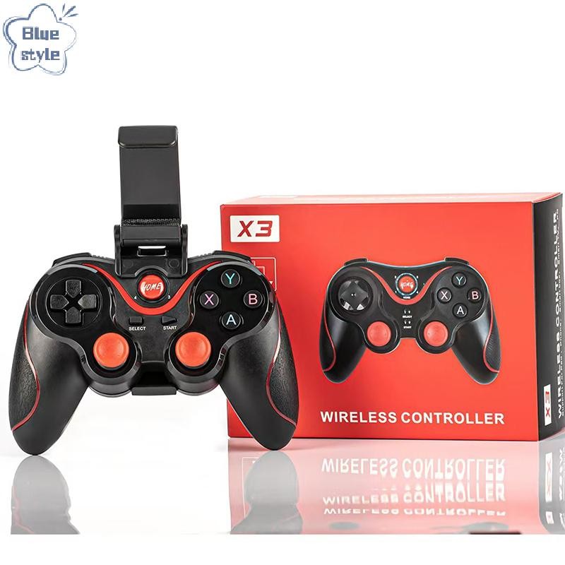 Bluestyle เหมาะสําหรับ X3 Gamepad จอยสติ๊กไร้สาย 3.0 Android Gamepad เกมรีโมทคอนโทรล, โทรศัพท์ ...