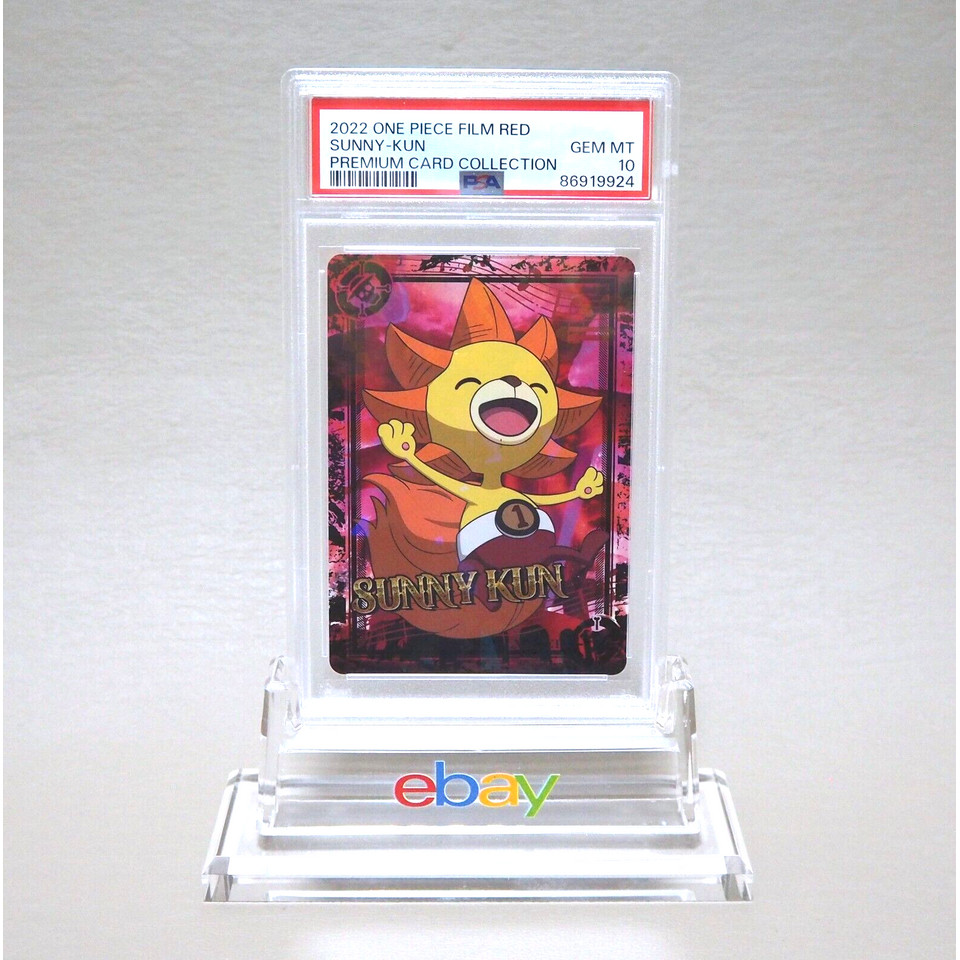 One Piece Card PSA10 Sunny Kun FILM RED Premium Collection Promo ...