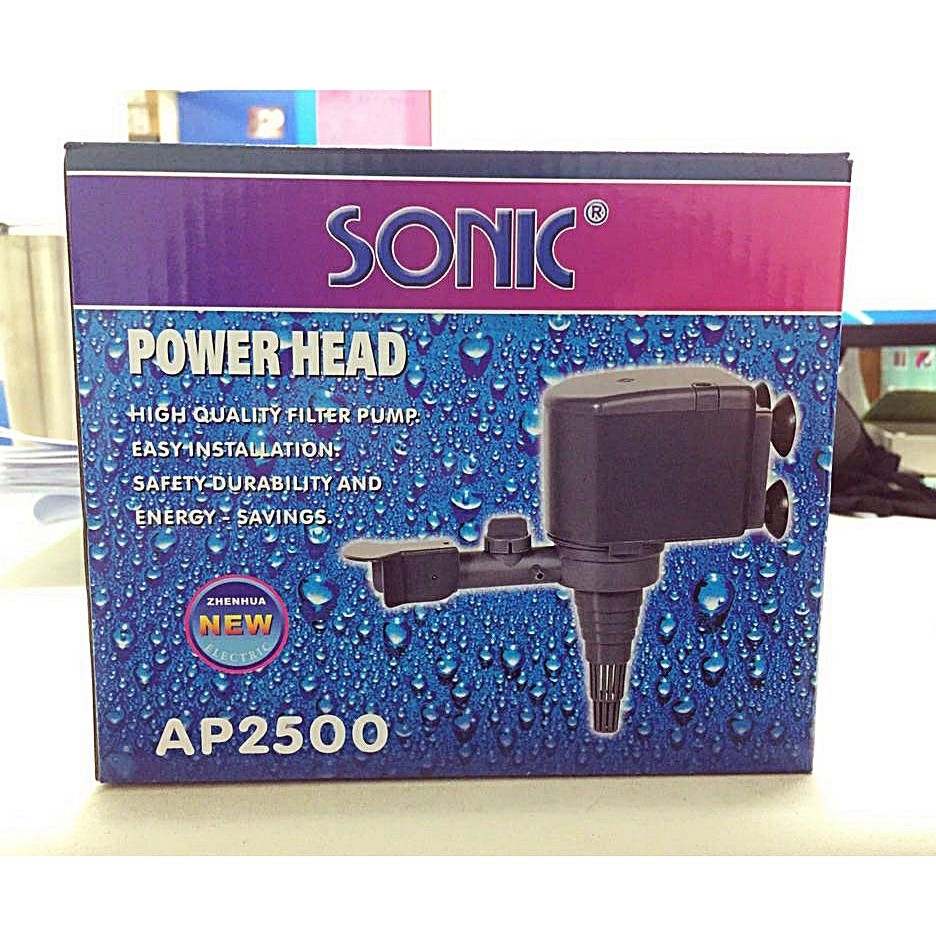 ปั๊มน้ำ Sonic AP-2500 ปั๊มน้ำคุณภาพยอดนิยม(ราคาถูก) AP2500 ปั้มน้ำตู้ ...