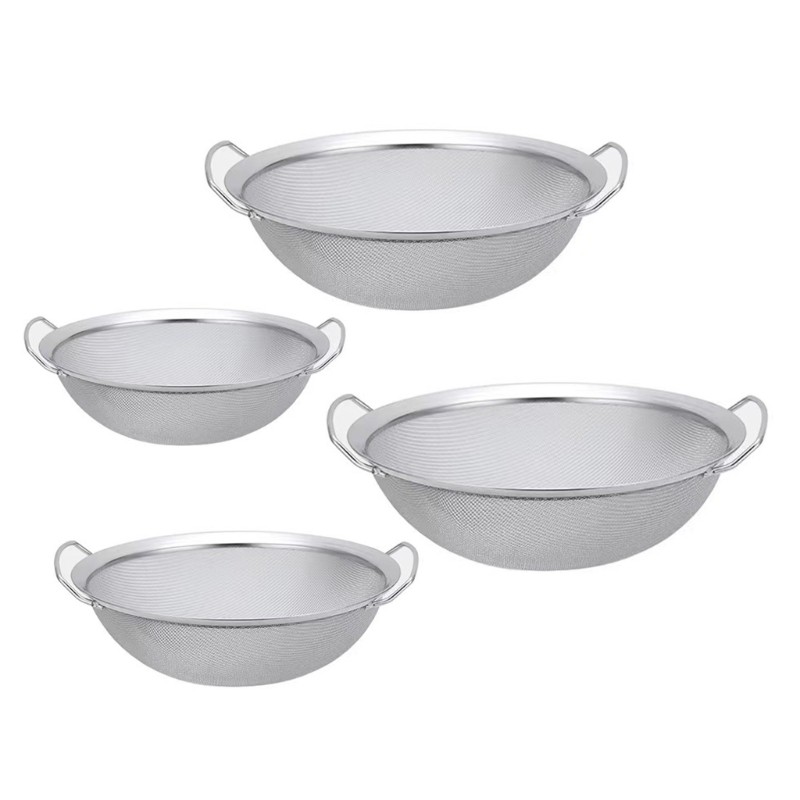 Pcf * 4 ชิ้นสแตนเลสตาข่ายละเอียดกรองสีเปลี่ยนถังกรอง | Shopee Thailand