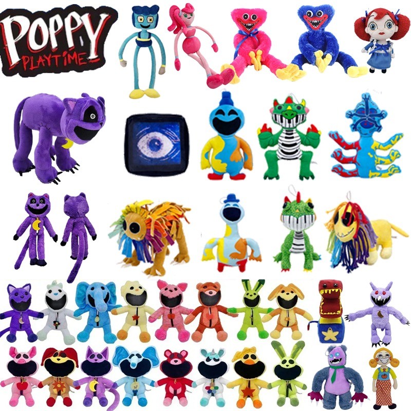Poppy Playtime Chapter 4 ของเล่นตุ๊กตา - Nightmare Critters Huggy Wuggy ...