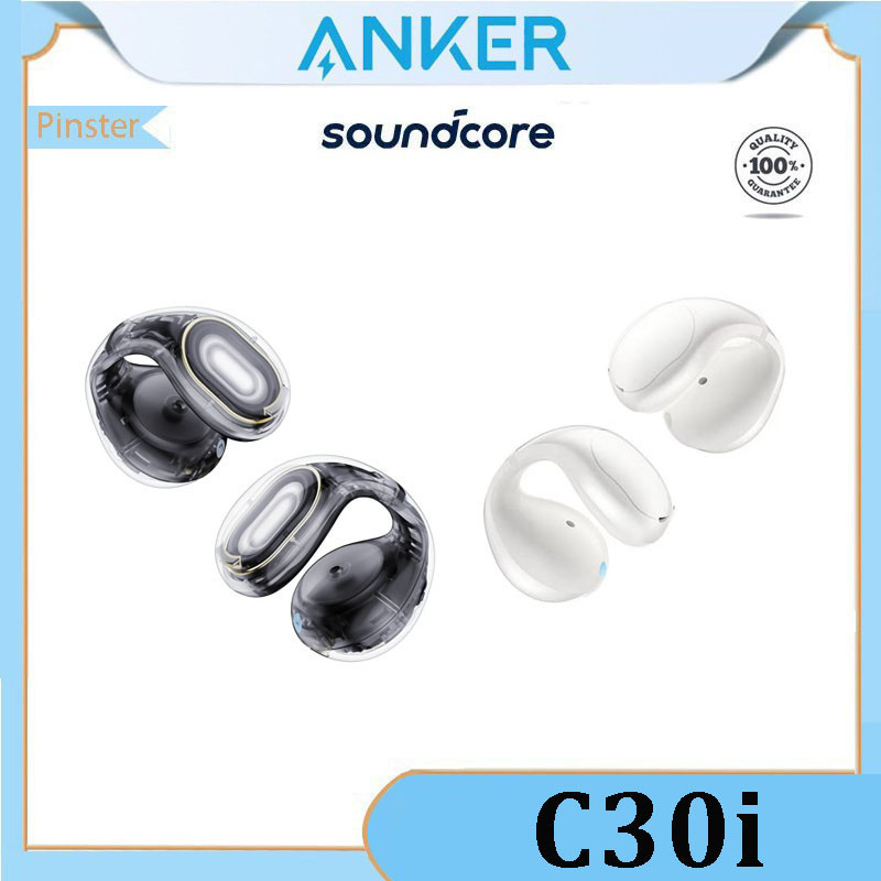 Anker Soundcore C30i หูฟังบลูทูธไร้สาย IPX4 แบบคลิปหนีบ กันน้ํา ...