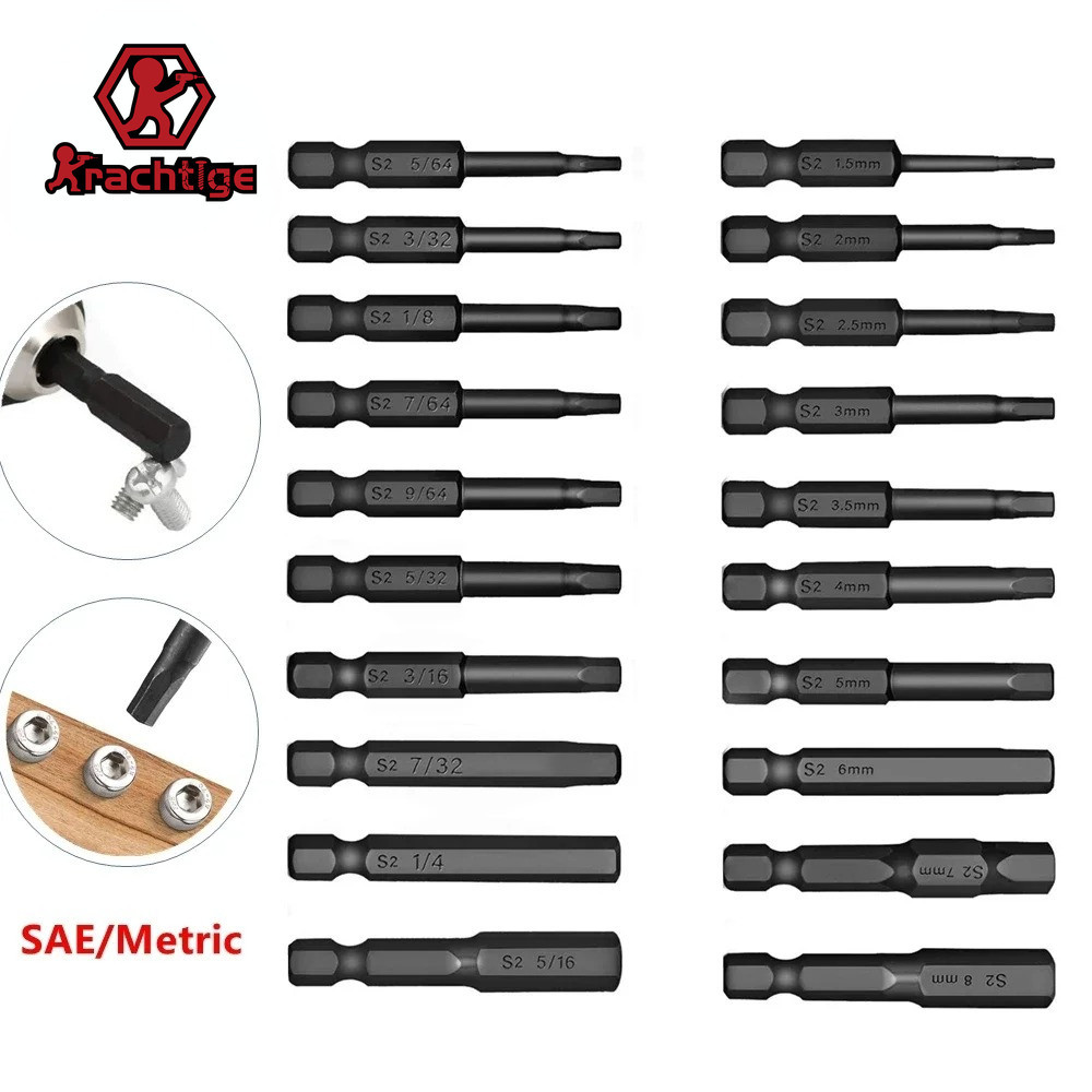 Kractige 1/4 "เส้นผ่านศูนย์กลาง Quick Release Shank ไขควงแม่เหล็กชุด ...