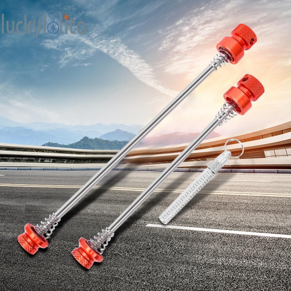 ล ้ อจักรยาน Quick Release Post จักรยานแบบพกพา Quick Release Anti-theft ...