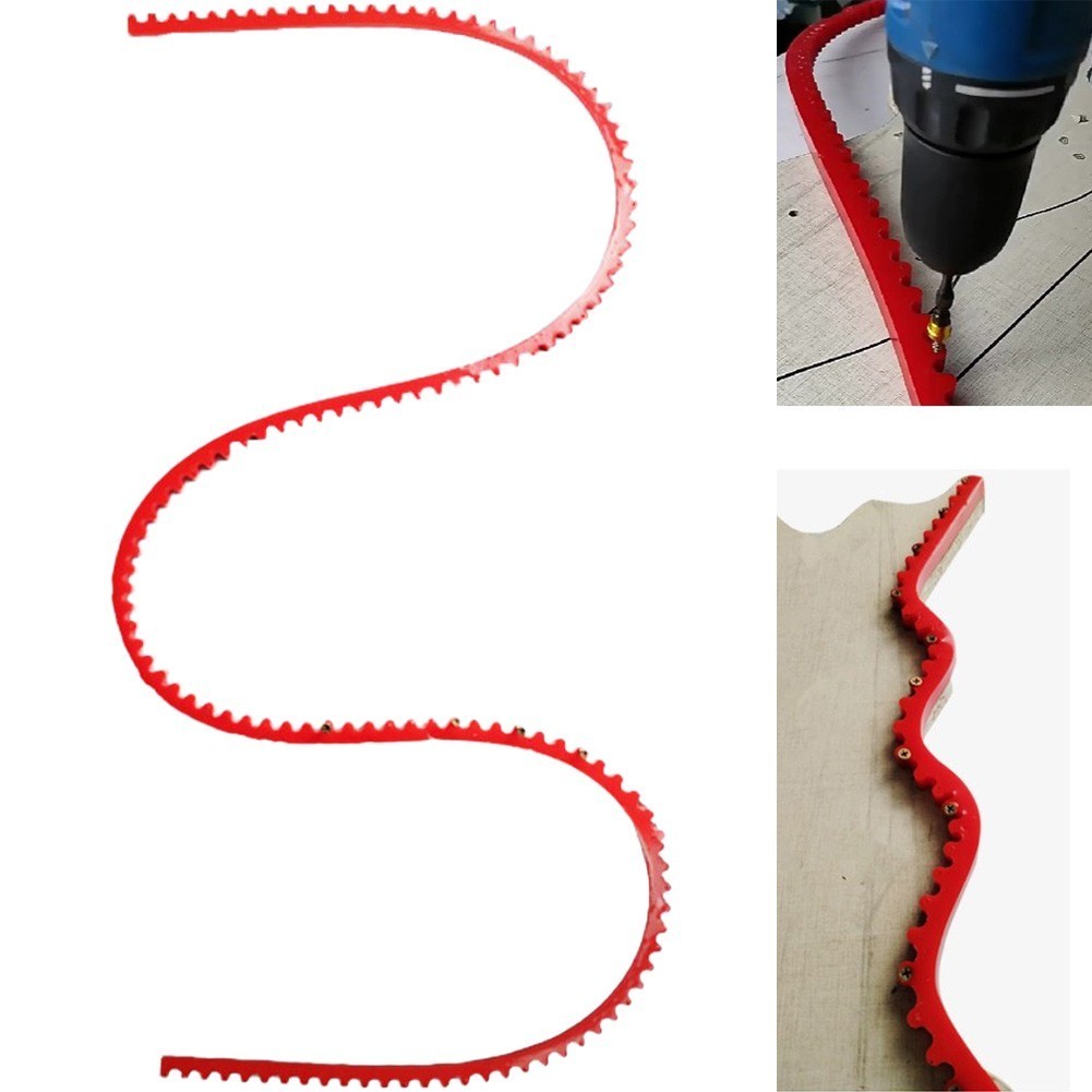 1/2m Woodworking Gear-Driven Profiling Strip Curve Template เครื่องมือ ...