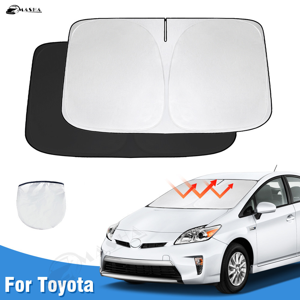 กระจกรถยนต์sun ShadeสําหรับToyota Prius Hatchback 2016 - 2022 ม่านบัง ...