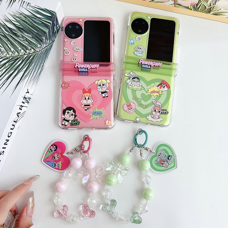 เคสโทรศัพท ์ แบบพับได ้ สําหรับ Oppo Find N2 N3 Flip Crying Flying ...