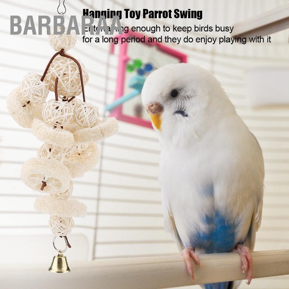 Barbaraa ของเล่นนกแก้ว ของเล่นนก แขวนยืนของเล่น นกแก้วแกว่ง เหมาะสำหรับ ...