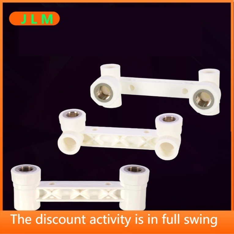 ((JLMR) ฝักบัวสปริงเกลอร์ก๊อกน้ําร้อนและเย็น Conjoined Double Elbow PPR ...