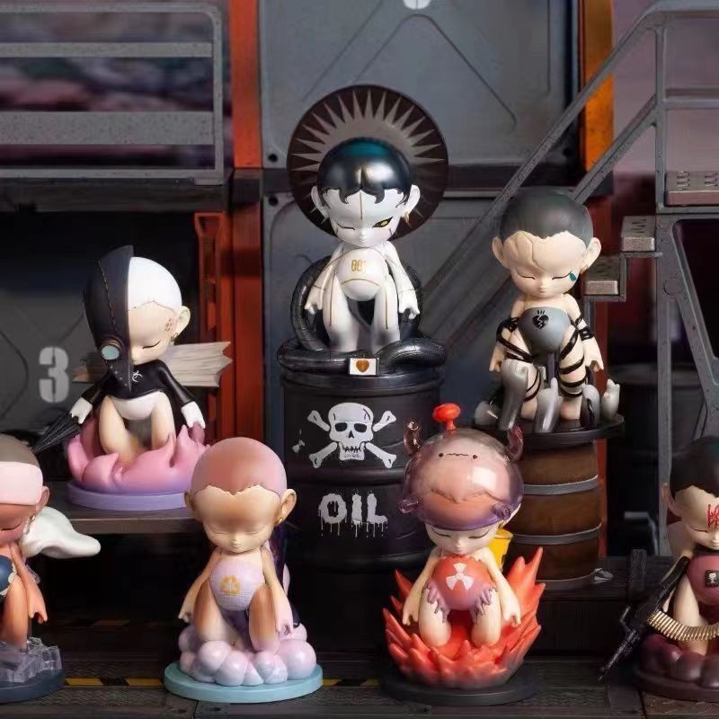 ของแท้ SOSKID SOSKID Calamity Kids Generation Mystery Box Figure Office ...