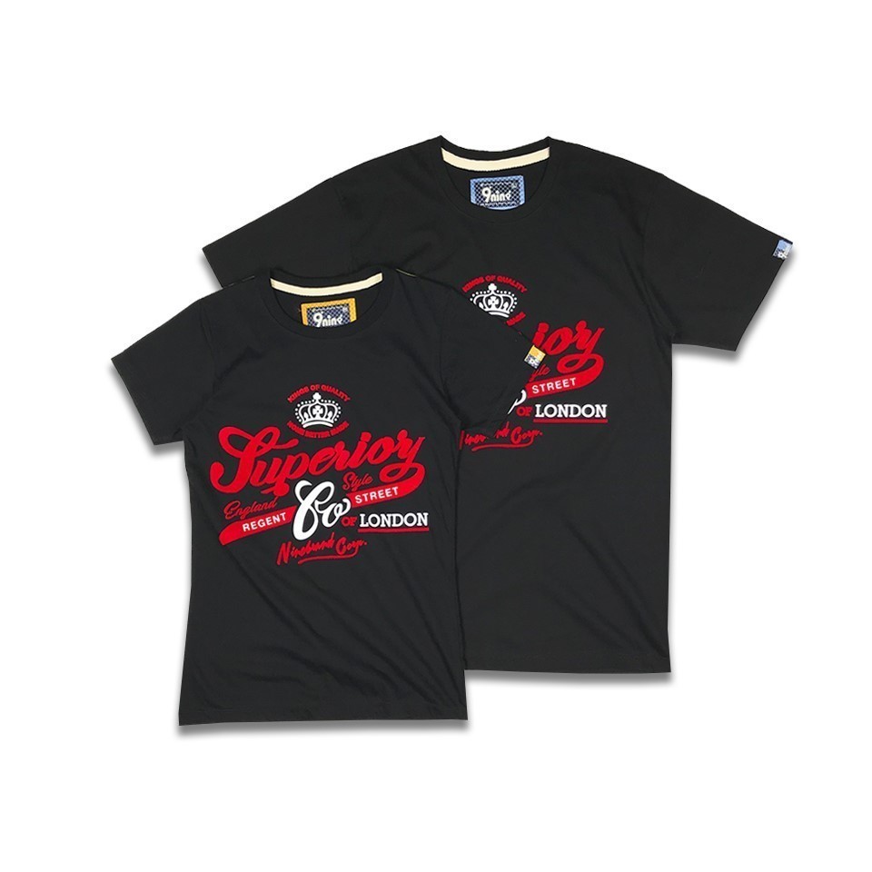 [พร้อมส่ง]9nine เสื้อสกรีนกำมะหยี่ รุ่น VL434 ( ส แฟชั่น ไซส์ใหญ่ สวยๆ ...