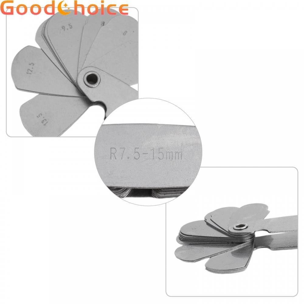 【Good】R15 5 25 Radius Gauge Plate Carbon Steel Measuring Tool for ...