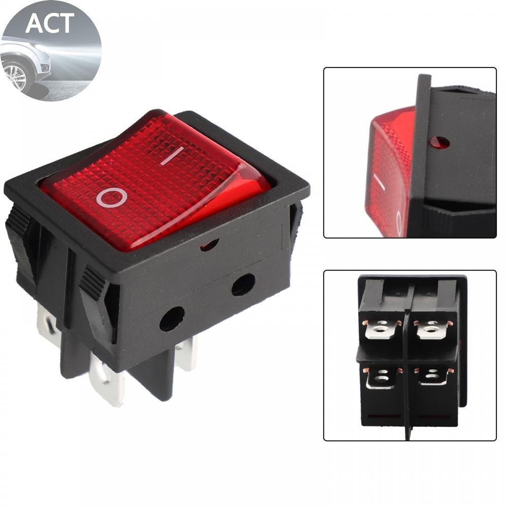 【ACRIVEP-TH】Power Switch ON/OFF 29 X 22mm Industrial Power Rocker ...