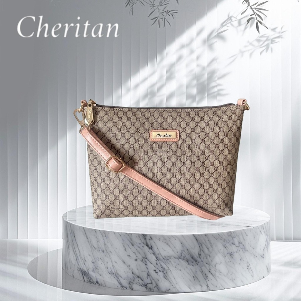 Cheritan กระเป๋าสะพายข้าง 10 นิ้ว แบรนด์ไทย คุณภาพดี เชอรีตัน รุ่น S171 ...
