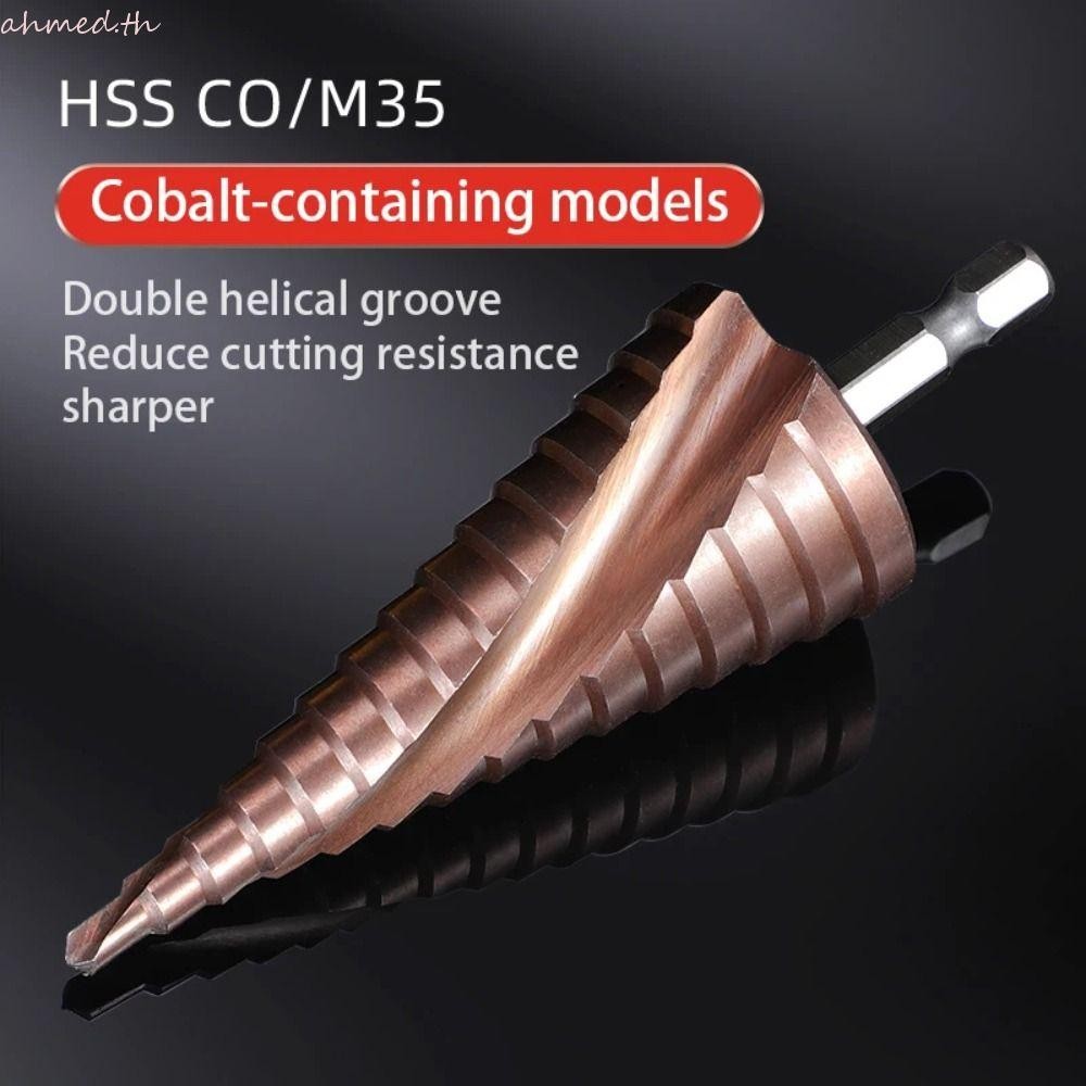 Ahmed ขั้นตอนเจาะ Bit, M35 5% Cobalt Multi Hole เจาะ Perforator, ทนทาน Hex Shank HSS เกลียว ...