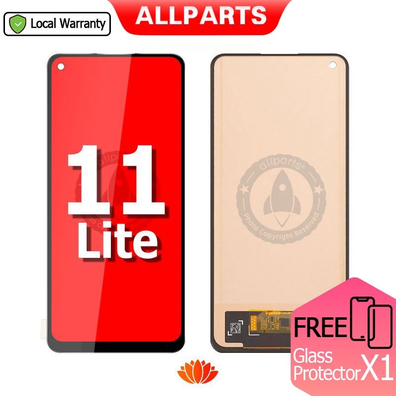 Amoled / INCELL Display จอ ทัช สำหรับ Xiaomi Mi 11 Lite 5G LCD หน้าจอ ...