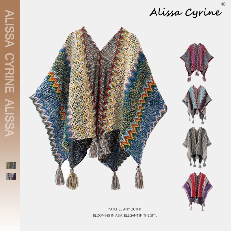 แจ๊กเก็ตโบฮีเมียน Alissa Cyrine สำหรับผู้หญิง, เสื้อคลุมสไตล์ชาติพันธุ์ ...