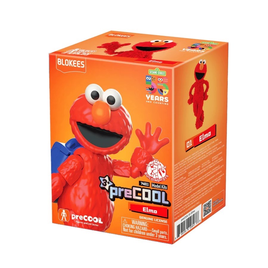 Blokees Figures Sesame Street preCOOL Elmo *New Arrival * (# | Shopee ...