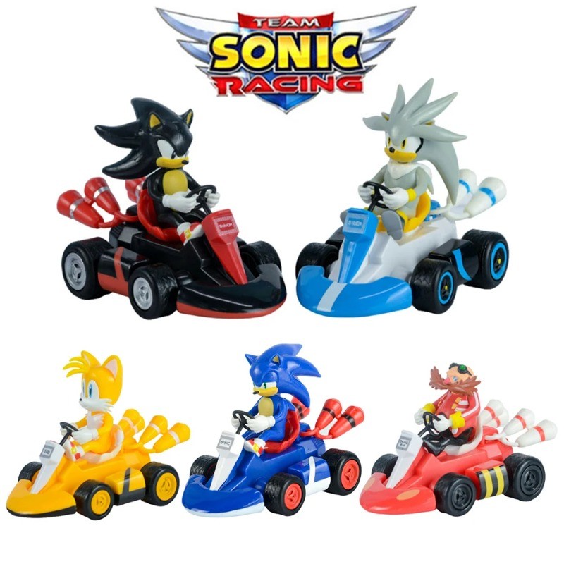 Sonic the Hedgehog Cars ยานพาหนะดึงกลับรถหาง,Knuckles the Echidna ...