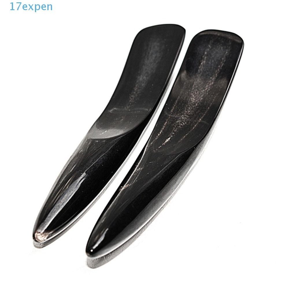 Expen แผ่นกัวซา เขาควายธรรมชาติ ขนาดใหญ่ สีดํา สําหรับนวดผ่อนคลาย ...