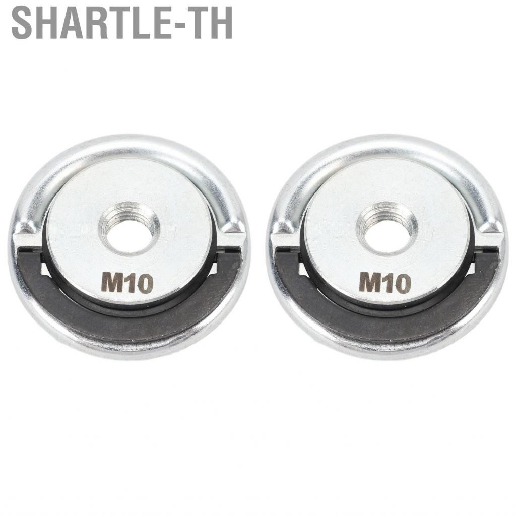 Shartle-th 2 Pcs Grinder Quick Release Nut M10 45mm Diameter Alloy ...