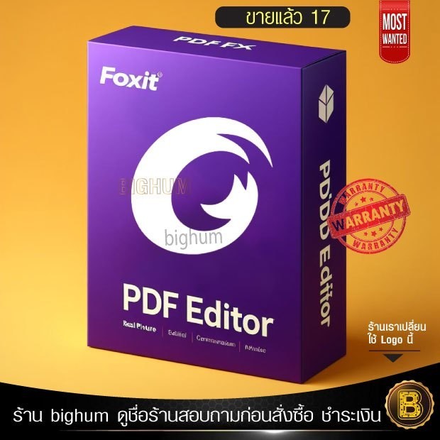 Foxit pdf pro editor 13 | 2024 win | Shopee Thailand