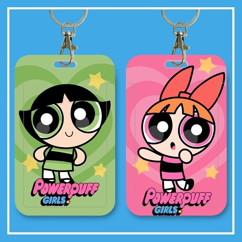 Powerpuff สาวนักเรียนสไลด ์ ผู ้ ถือบัตรอาหารบัตรรถบัส ID ป ้ องกันกรณี ...