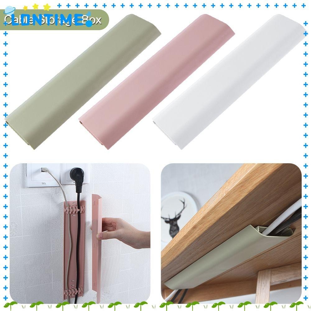 Lontime กล่องเก็บสายไฟ Home Cable Protection Desktop Tidy Wall Mount ...