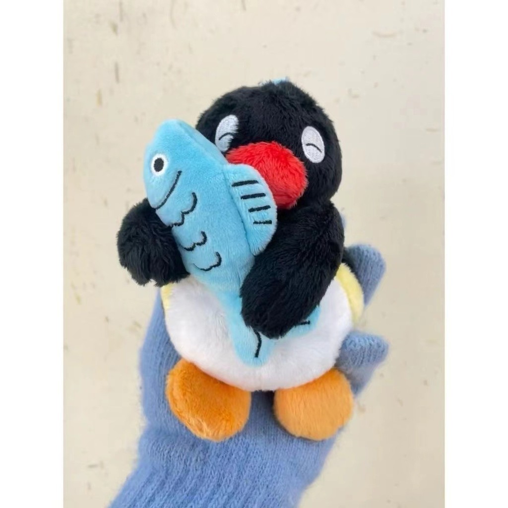 Pingu Plush grey Penguin Doll ของเล่น my day กอดปลา | Shopee Thailand