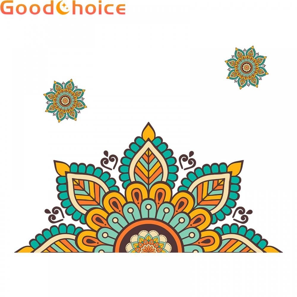 【Good】Exude Tranquility with Lotus Flower Datura Zen Wall Sticker ...