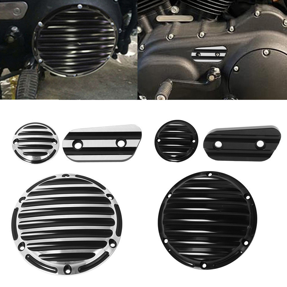 YJ Aluminum Motorcycle 6 Holes Derby Timer Clutch Timing Covers ...