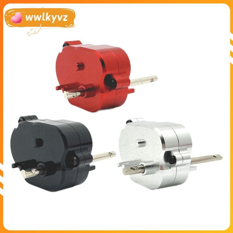 [wwlkyvz] 1:12 RC Car Medium Wave Box Assembly Metal Gearbox for MN82 ...