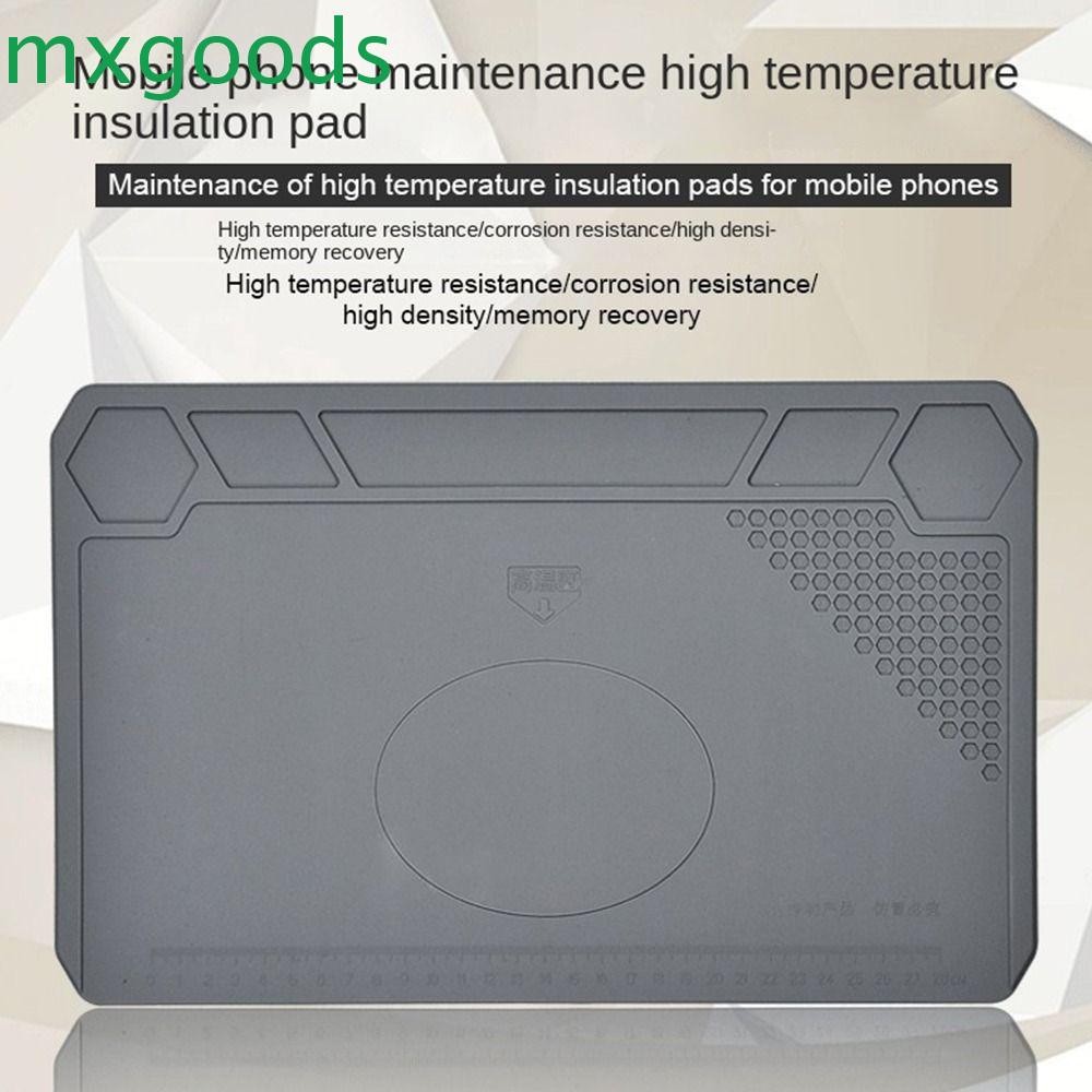 Mxgoods แผ่นซ่อม,แผ่นบัดกรีแพลตฟอร์มโต๊ะทนความร้อน,ซิลิโคนป้องกันไฟฟ้าสถิตย์ เอสดี ฉนวนกันความ ...