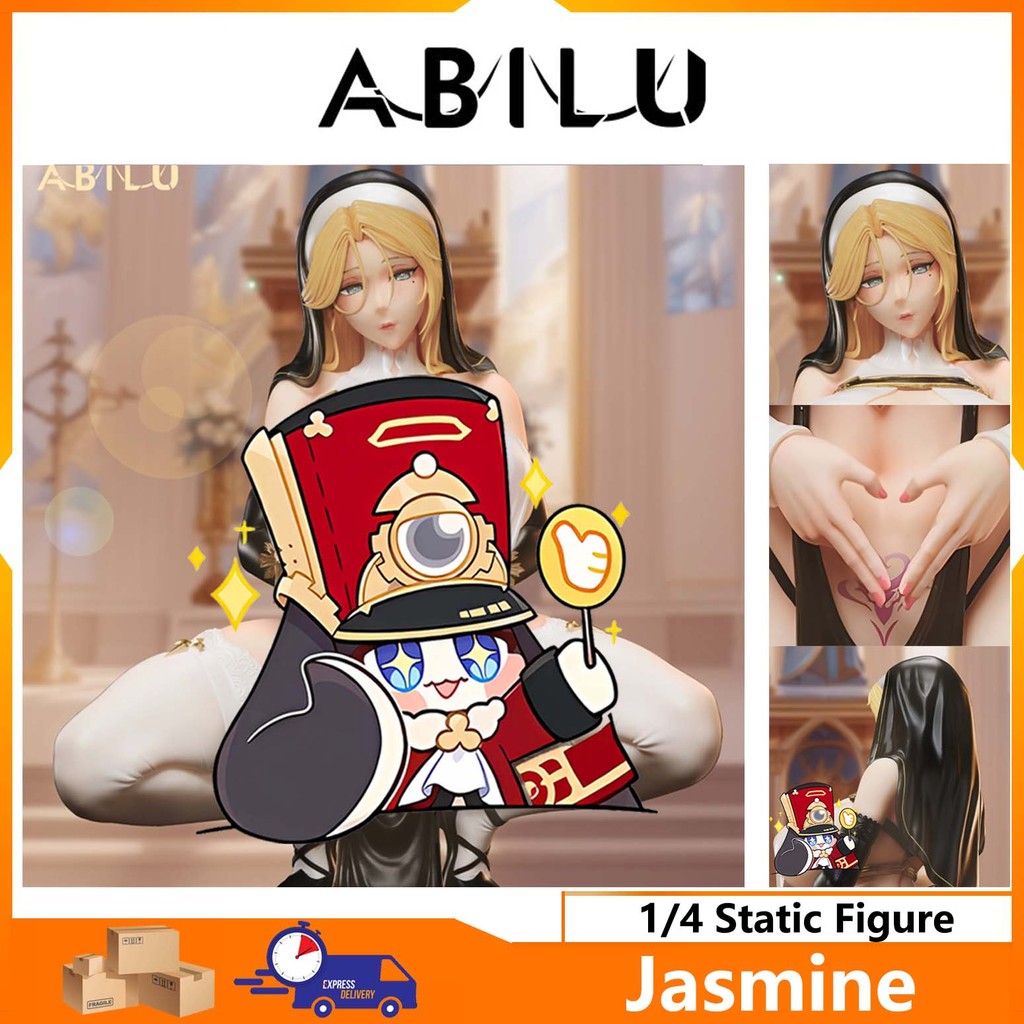 【ABILU】Jasmine Nun 1/4 Figure height about 25cm Japanese anime ...