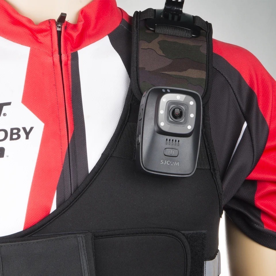ชัดแจ๋ว SJCAM A10 กล้องติดตัวตำรวจ Full HD 1080p Police Body Camera ...